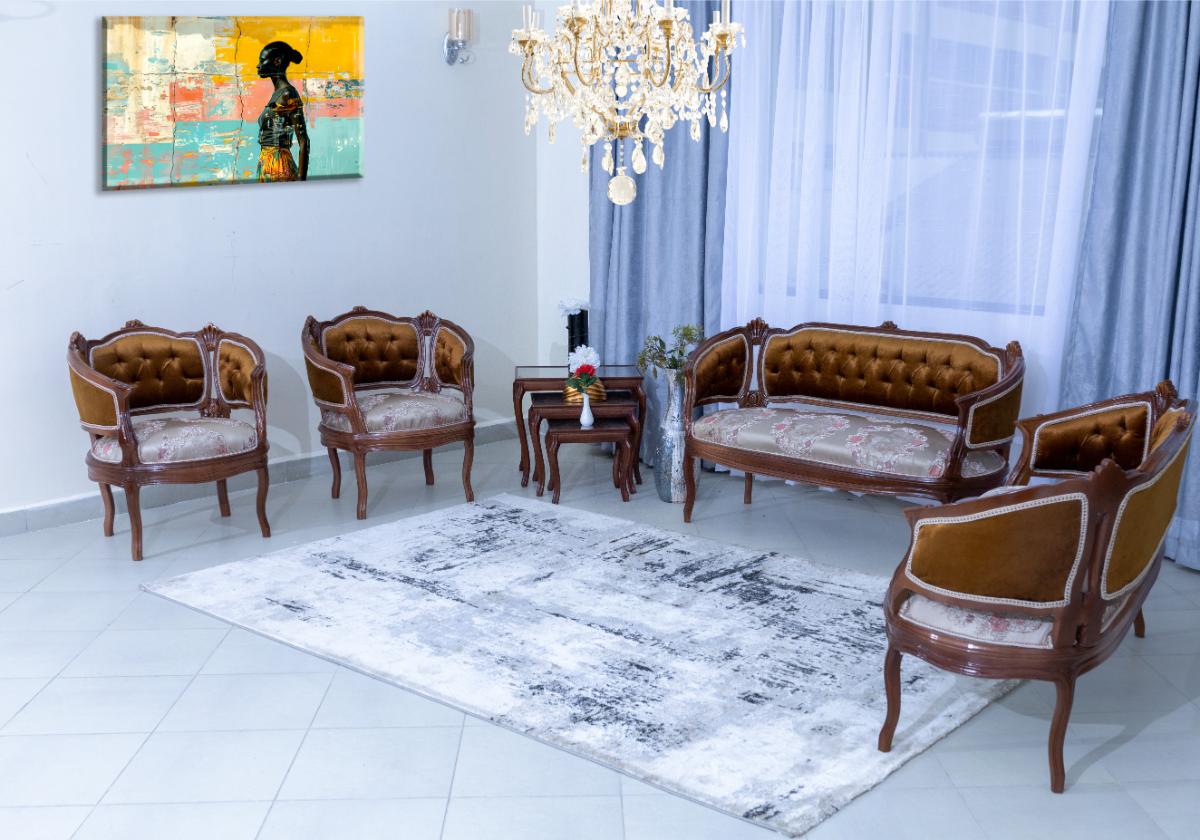 Celestial Antique 7 seater Sofa Set - Unique Furniture Kenya